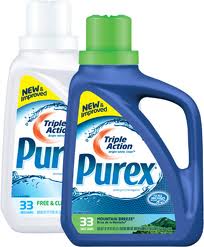 Purex Triple Action Laundry Detergent FREE Sample (Perfect for Travel ...