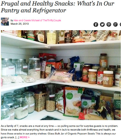 A Peek Into Our Pantry and Our Favorite Go To Healthy Snacks - The ...